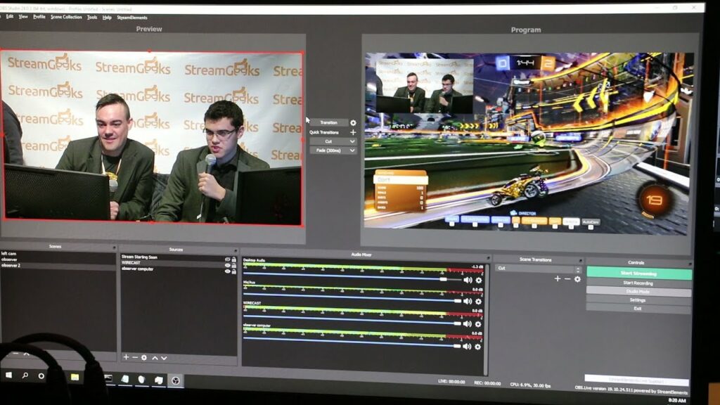 Explaining how to access online esports streams